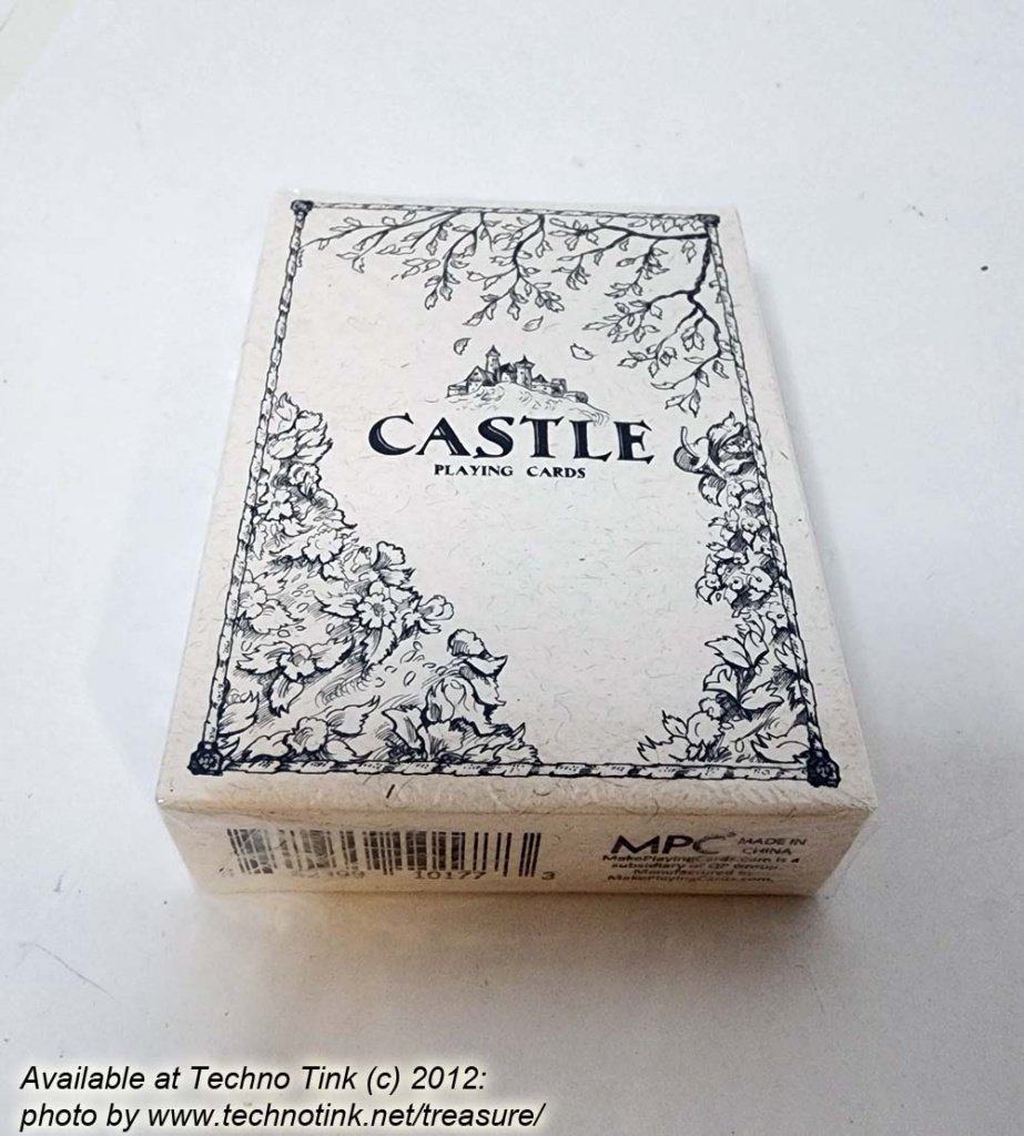 Medieval Castle Playing Cards by MPC – Pirate Relief