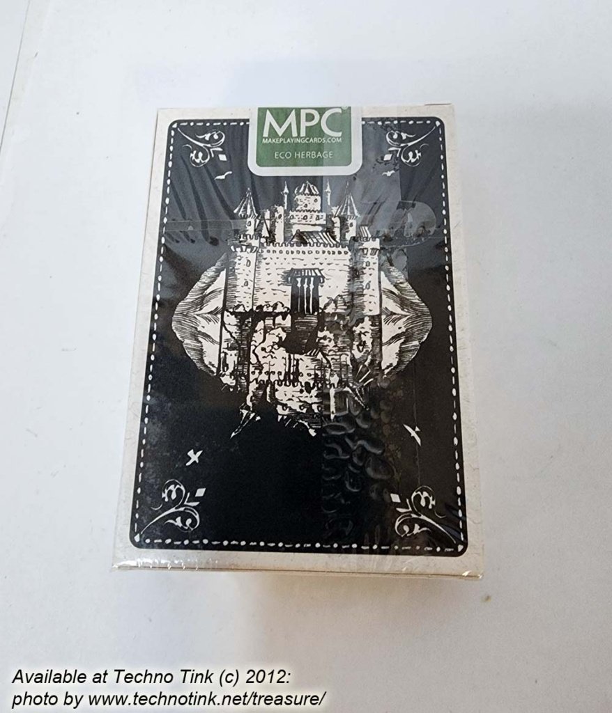 Medieval Castle Playing Cards by MPC – Pirate Relief